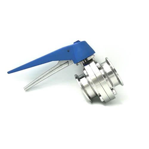Sanitary Multiposition handle Butterfly Valve - WENZHOU CHUANGXING ...