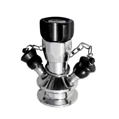 Manual Operated Hygienic Stainless Steel Valves With Tri Clamp Sample ...