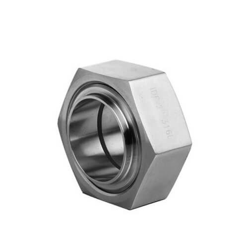 Hygienic Sanitary Stainless Steel IDF Hexagon Nut Union pipe fittings ...