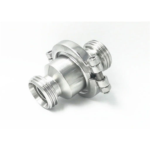 Hygienic Grade Stainless Steel male threaded Sanitary Non-Return Check ...