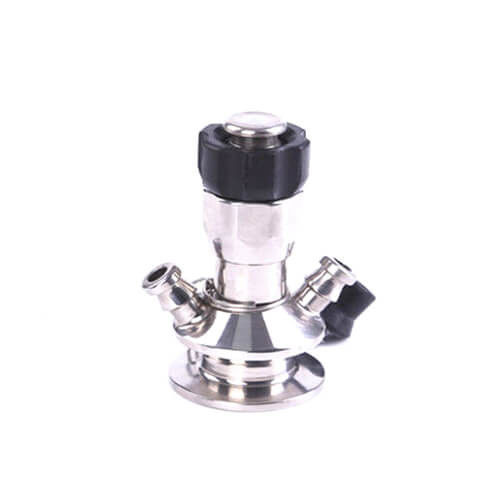 Food Grade Sanitary Tri Clover Sample Valve For Pharmaceutical ...