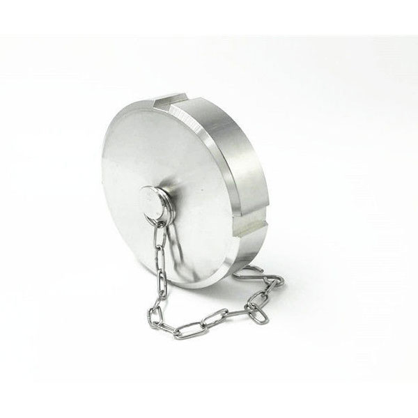 FDA Grade Ferrule Adaptor Hygienic Union Blind Nut With Chain - WENZHOU ...