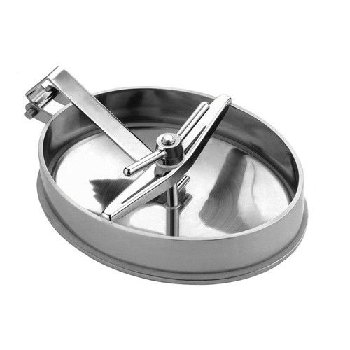 Sanitary Oval Stainless Steel Manway Cover Manhole with Bevel Edge ...