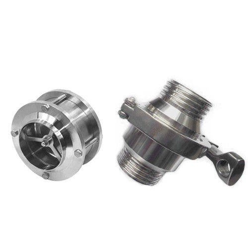 Sanitary Threaded Non return Check Valve With Clamp type Connection ...