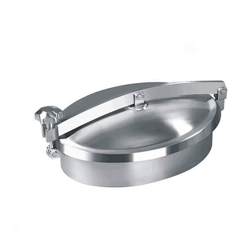 Sanitary Hygienic Stainless Steel Pressure Circular Round Manway ...