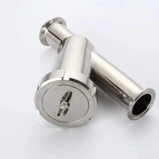 Tri Clamp Sanitary Filter , Stainless Steel Dairy Fittings Y Water ...
