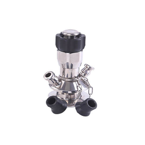 Food Grade Sanitary Tri Clover Sample Valve For Pharmaceutical ...