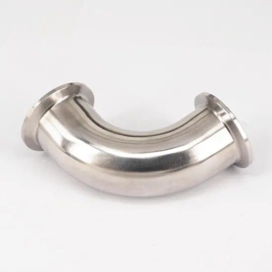 Sanitary SS304 316L 180 Degree Polish U Type Welded Tri clamp Elbow ...