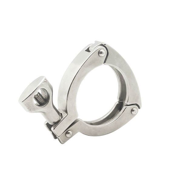 Stainless Steel Sanitary single Pin Heavy Duty Tri Clamp Pipe fittings ...