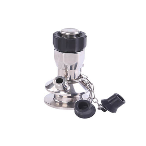 Food Grade Sanitary Tri Clover Sample Valve For Pharmaceutical ...
