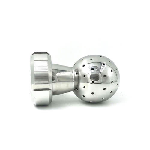 Stainless Steel Sanitary Rotating Cip Spray Ball For Tank Cleaning ...