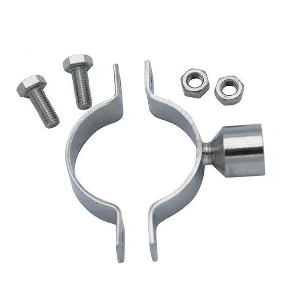 Stainless Steel Round Sanitary Pipe Hangers And Supports For Pharmacy ...