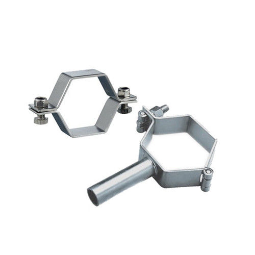 OEM Sanitary Grade Round Pipe Tube Holder With Weld Connection ...