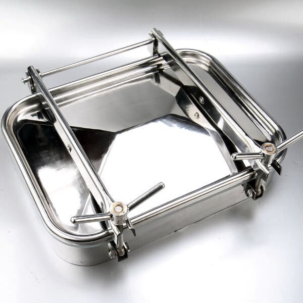 Sanitary Square Manhole Cover Sanitary Grade Manway for Beer Tank ...