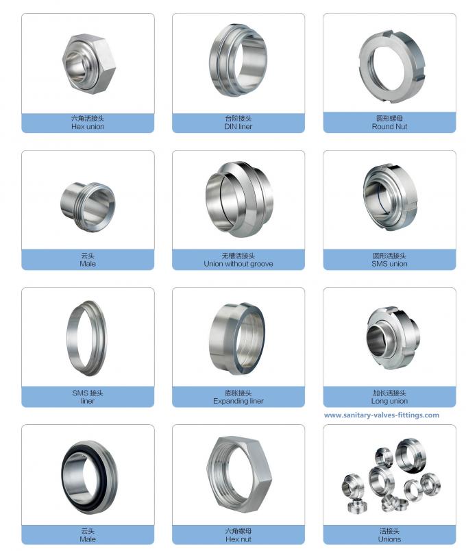 Food Grade Sanitary Stainless Steel IDF Union pipe fittings - WENZHOU ...