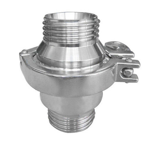 Hygienic Grade Stainless Steel male threaded Sanitary Non-Return Check ...