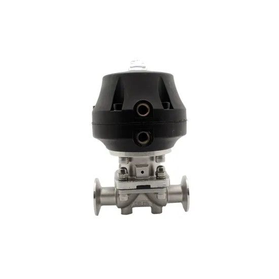 GMP Compliant Sanitary SS316L Diaphragm Valve For Pharmaceutical ...
