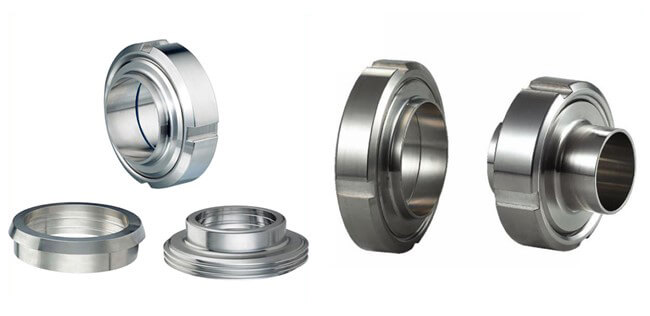 Stainless Steel Sanitary Hygienic Unions welded Connection for Pipe ...