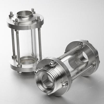 Sanitary Food Grade Welded Threaded Clamped Tubular Sight Glass ...