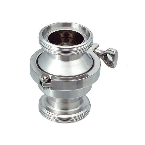 Sanitary Threaded Non return Check Valve With Clamp type Connection ...